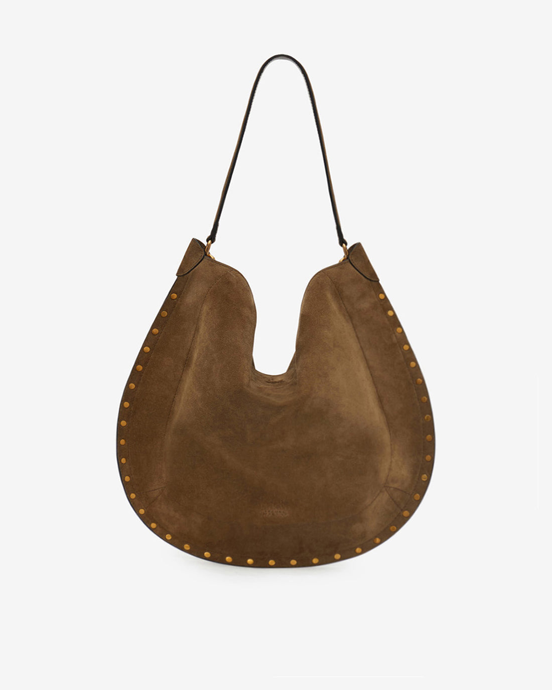 Oskan Hobo Soft bag Woman Light Bronze | ISABEL MARANT Official online ...